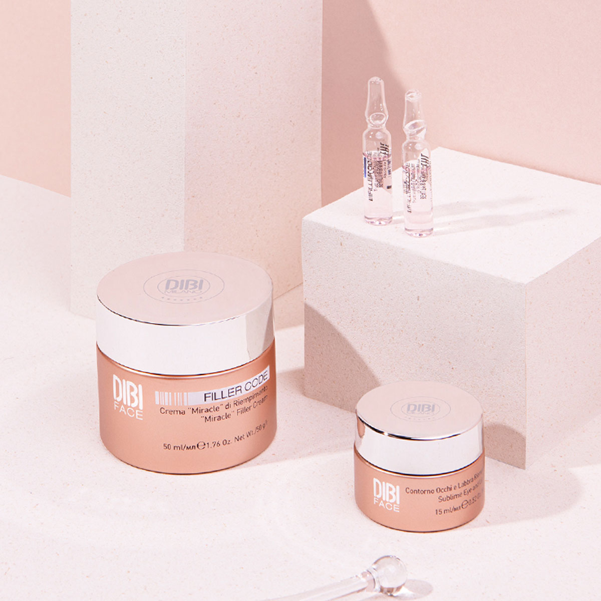 Filler Code: Filler-effect cosmetics, Filler without needles | DIBI Milano