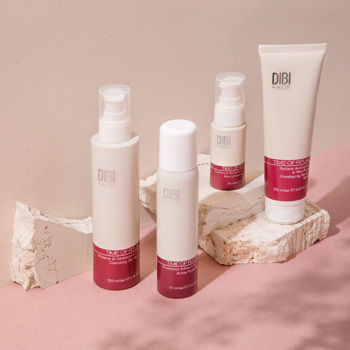 Cosmética facial sensorial Time of Ritual | DIBI Milano